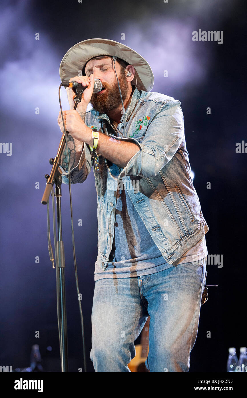 July 14, 2017 - Quebec City, Quebec; CAN - Singer SIMON WARD of the ...