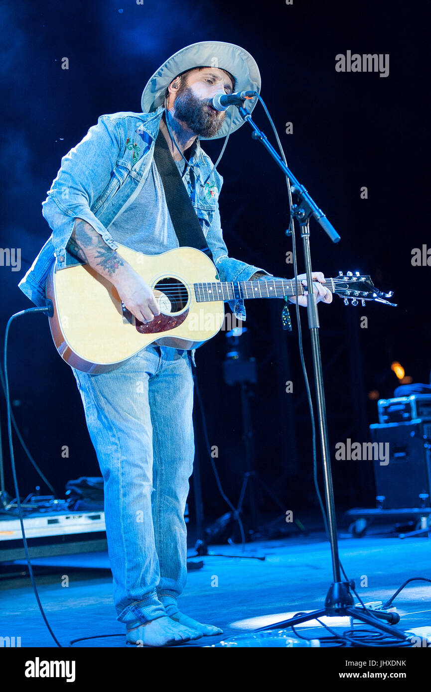 July 14, 2017 - Quebec City, Quebec; CAN - Singer SIMON WARD of the ...