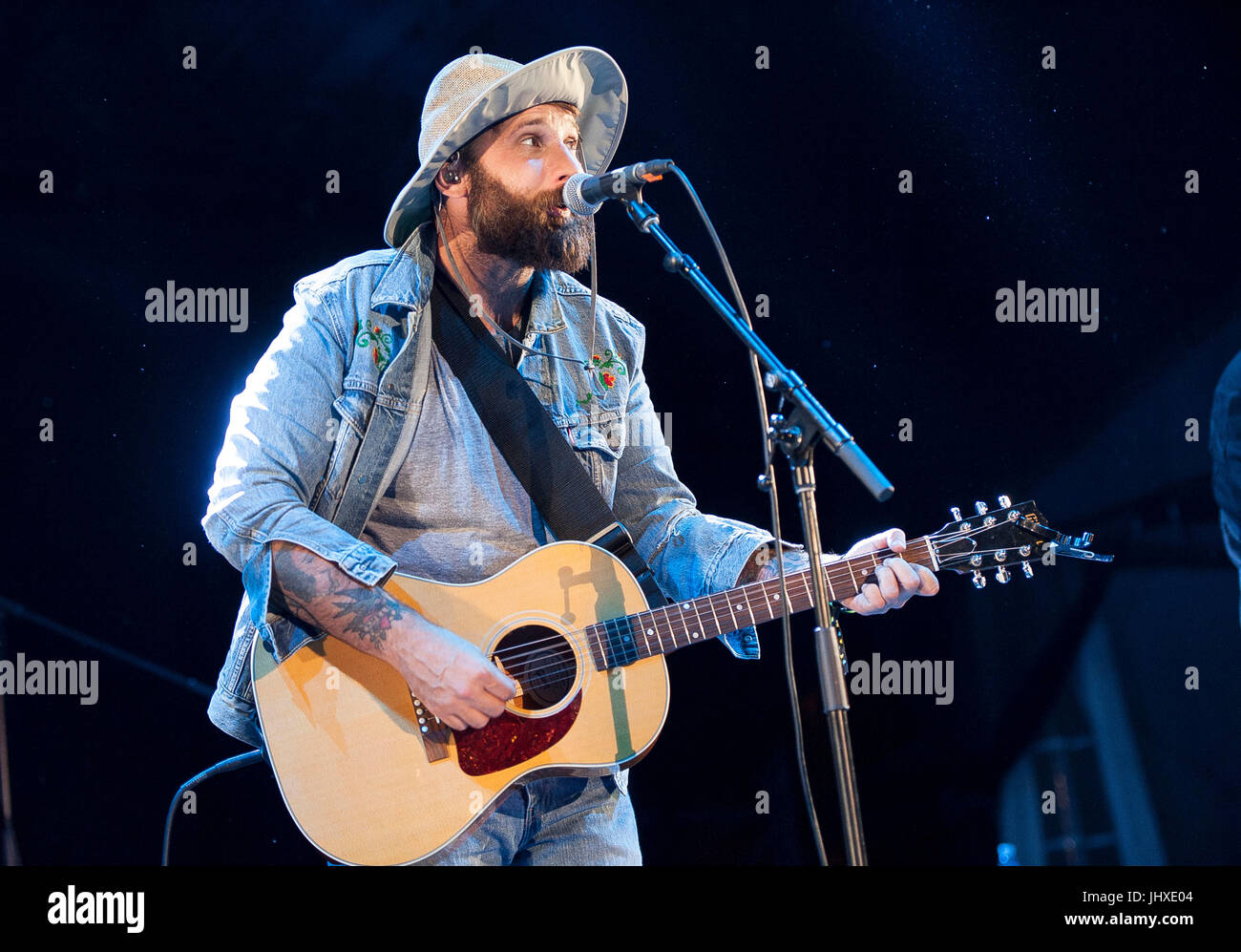 July 14, 2017 - Quebec City, Quebec; CAN - Singer SIMON WARD of the ...