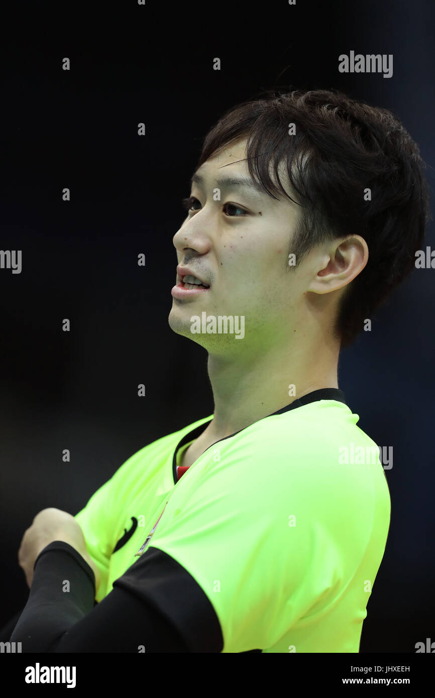 Canberra, Australia. 14th July, 2017. Masahiro Yanagida (JPN ...