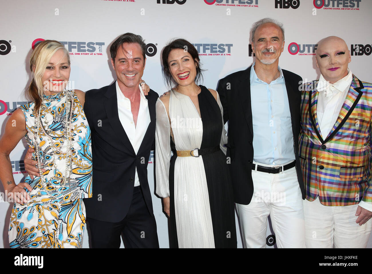 Los Angeles, California, USA. 16th July, 2017. Siobhan Fahey, Bryan ...