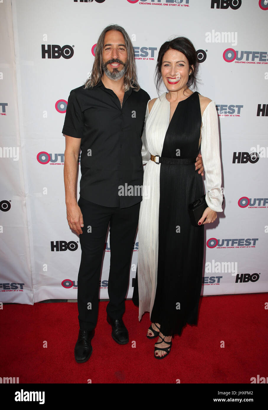 Los Angeles, California, USA. 16th July, 2017. Robert Russell, Lisa ...