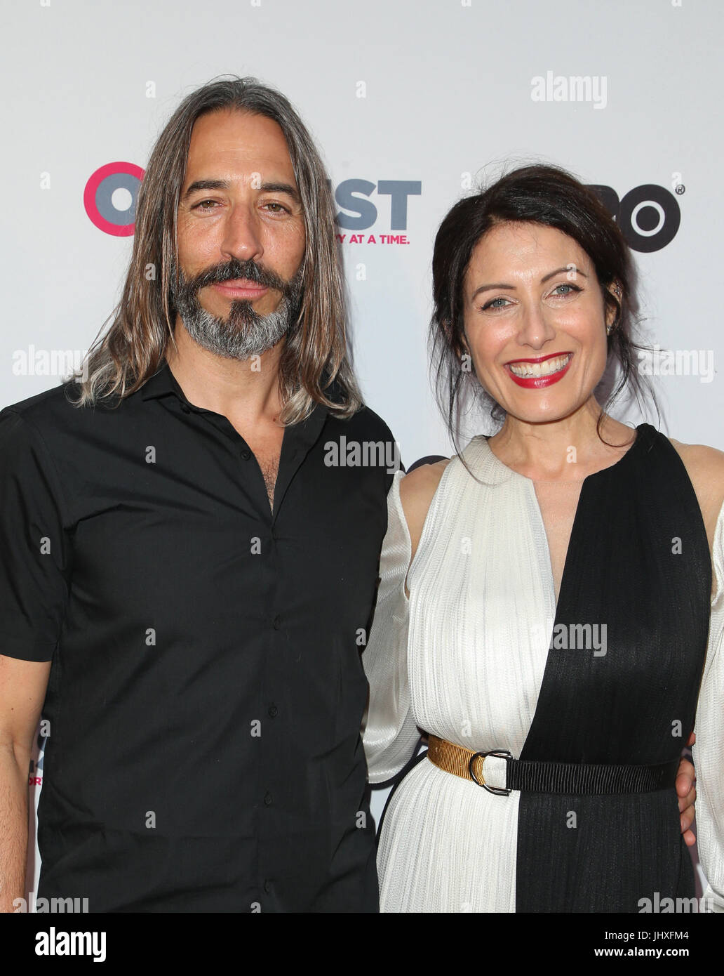 Los Angeles, California, USA. 16th July, 2017. Robert Russell, Lisa ...