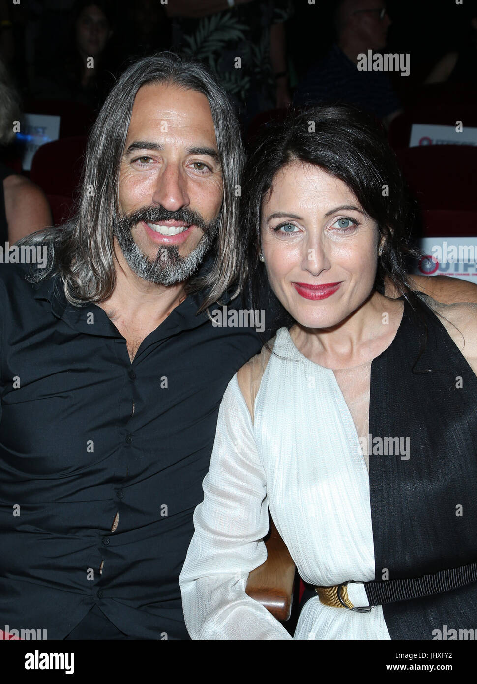 Los Angeles, California, USA. 16th July, 2017. Robert Russell, Lisa ...