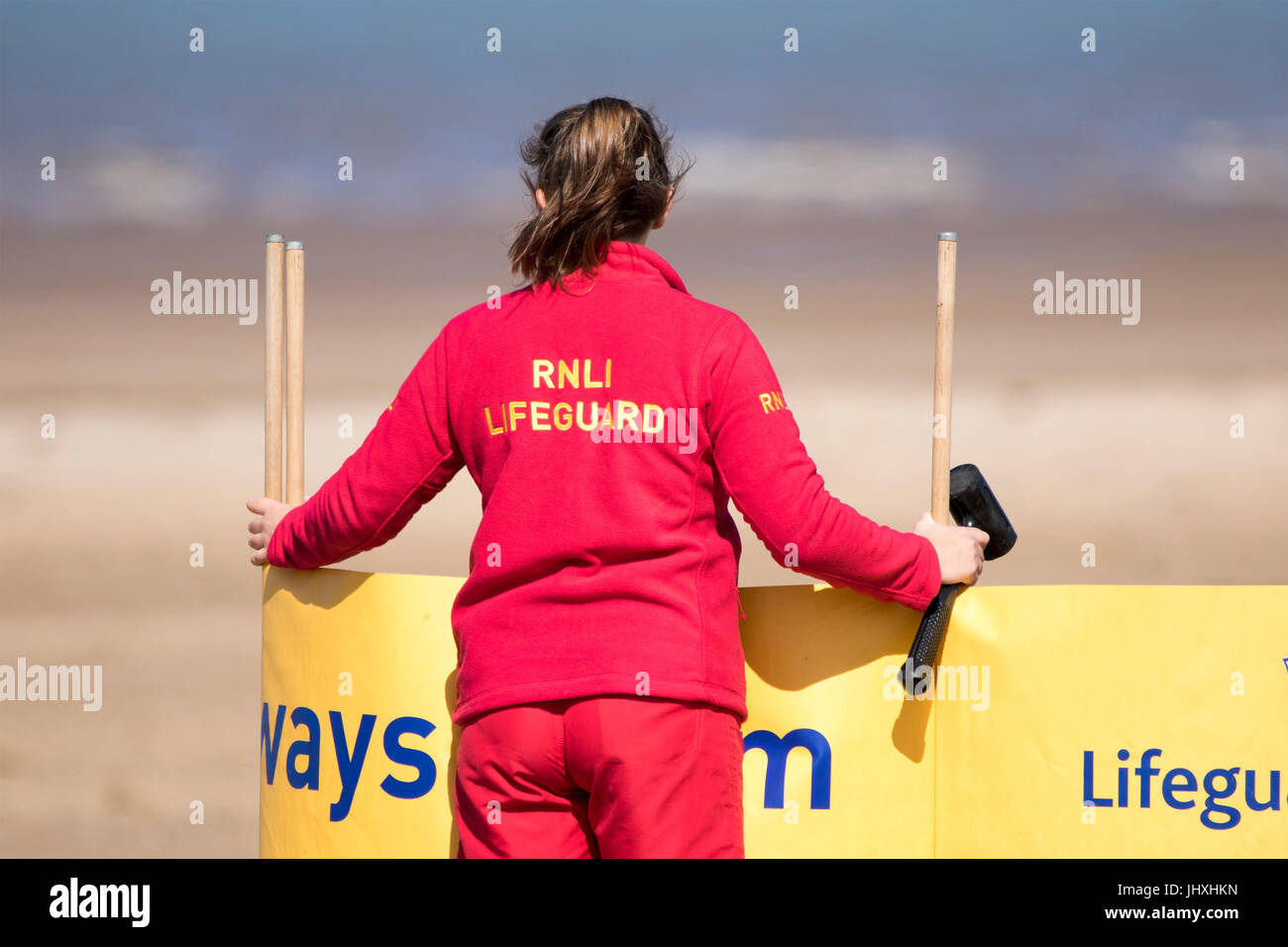 rnli lifeguard sea save rescue rescuer emergency drown drowning water ...