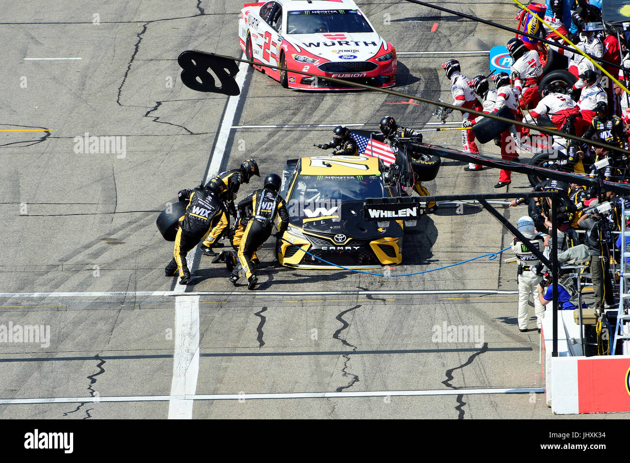 Loudon, New Hampshire, USA. 16th July, 2017. Martin Truex Jr, Monster ...