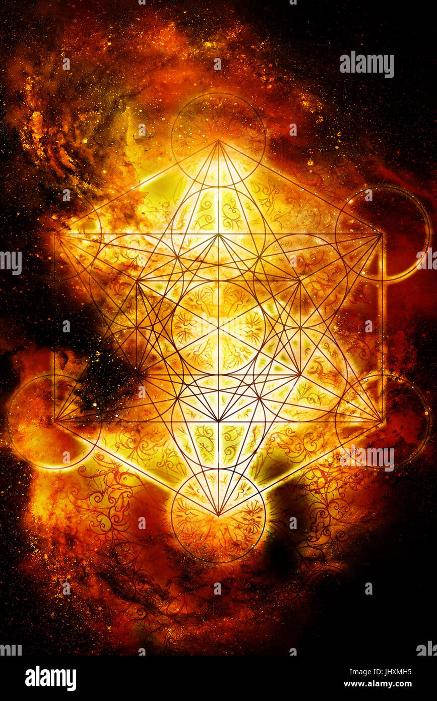 Metatron painting hi-res stock photography and images - Alamy