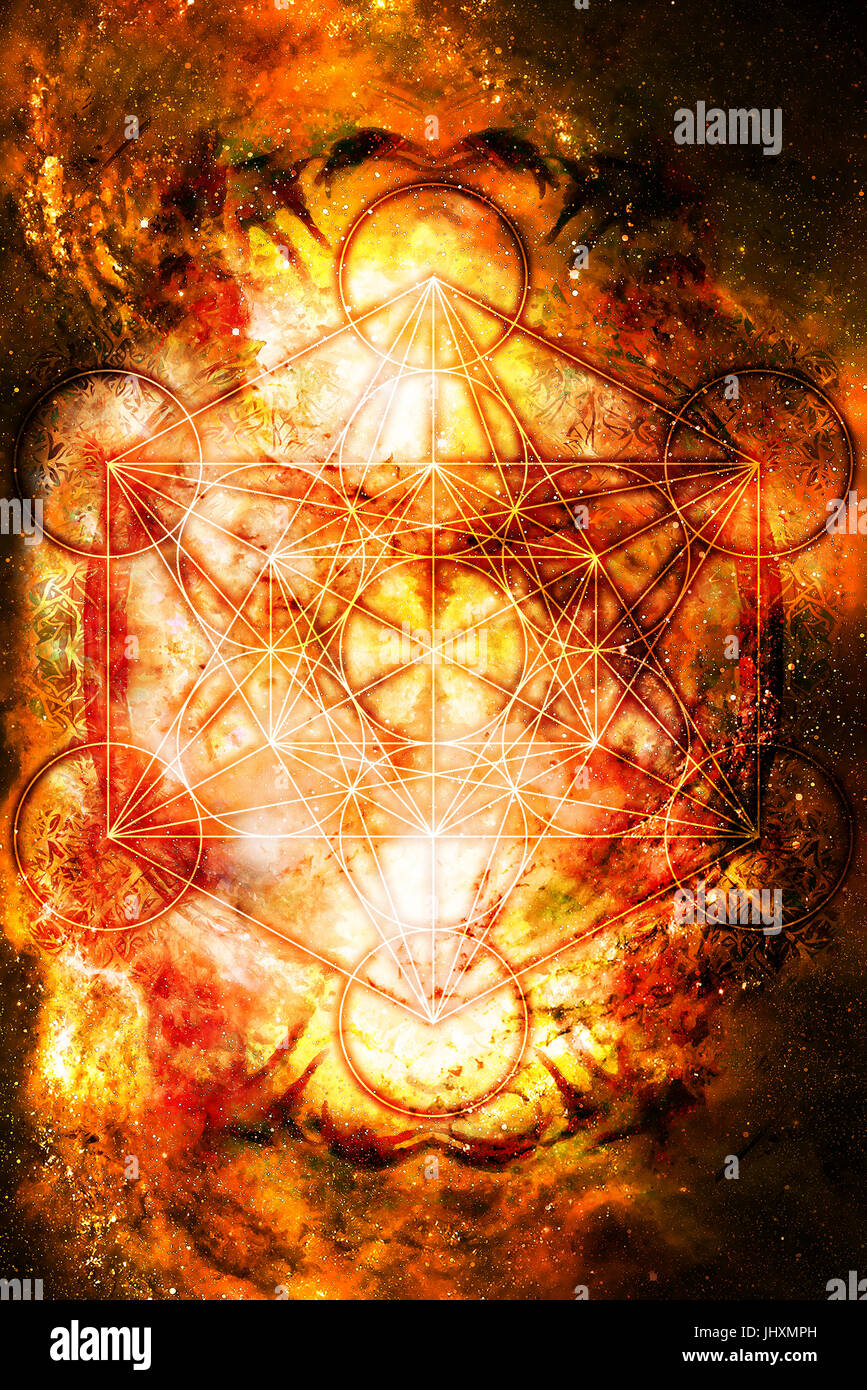 Metatron painting hi-res stock photography and images - Alamy