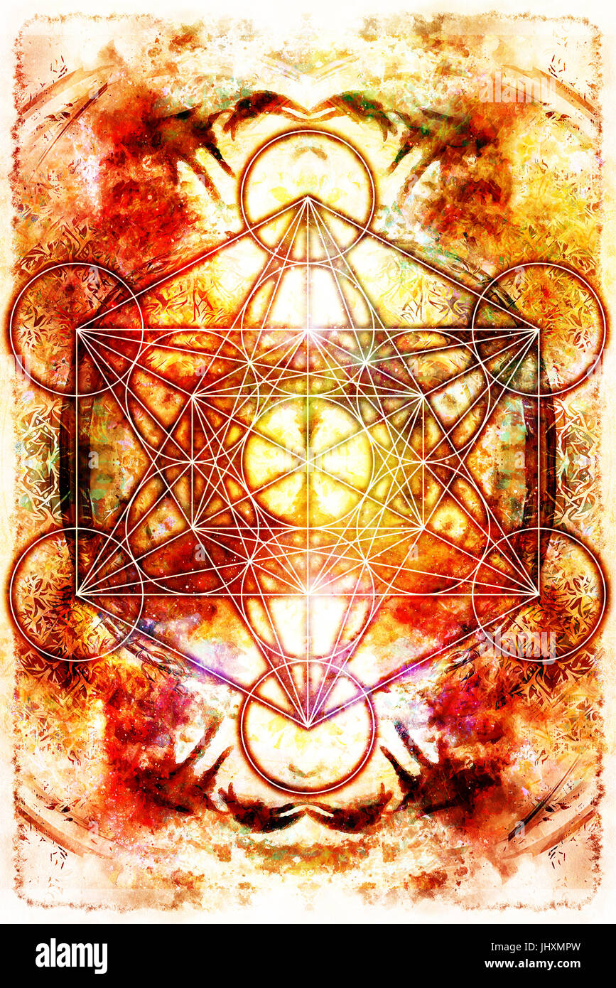 Metatron painting hi-res stock photography and images - Alamy