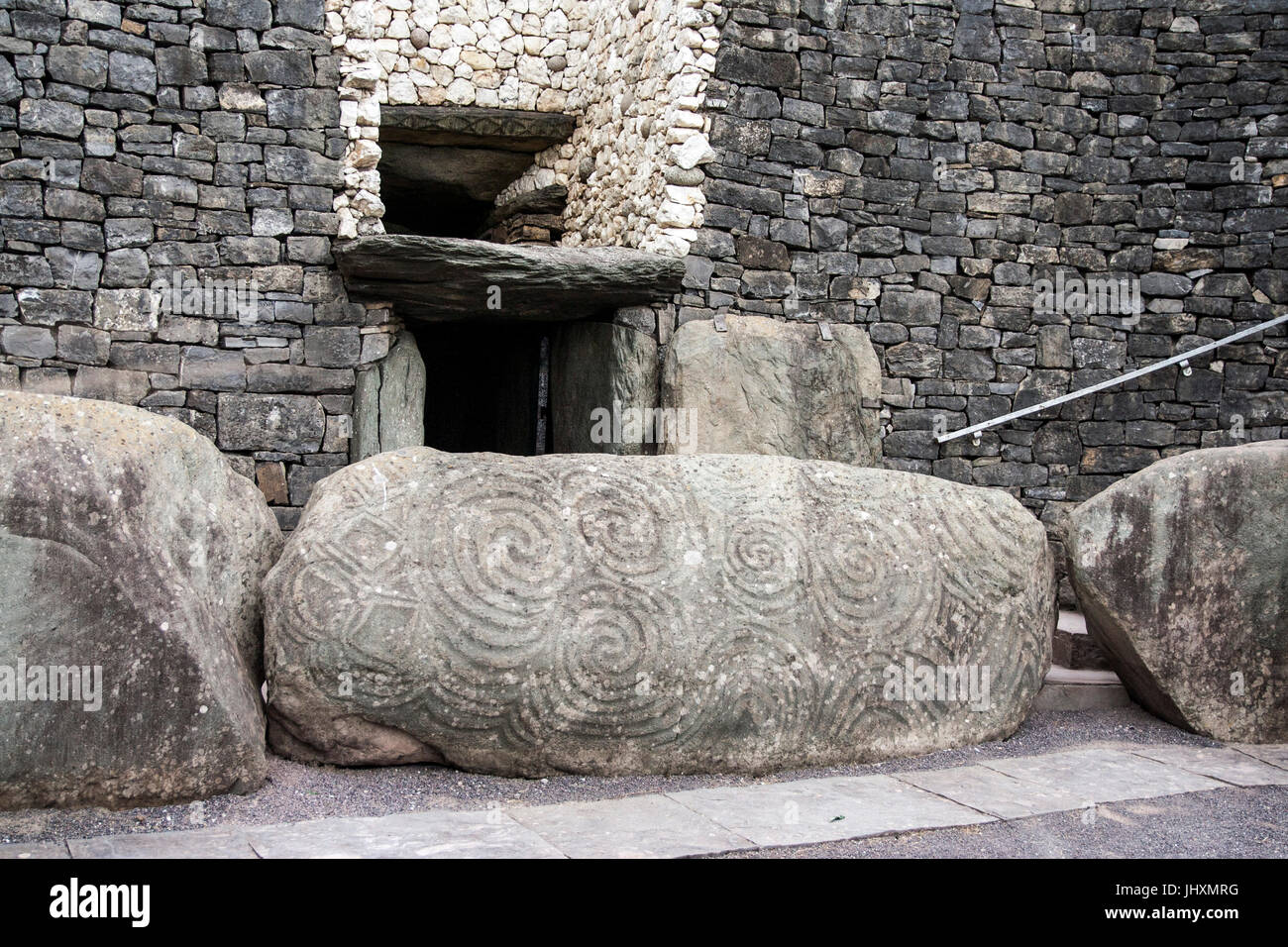 Entrance And Passage Tomb Newgrange Ireland