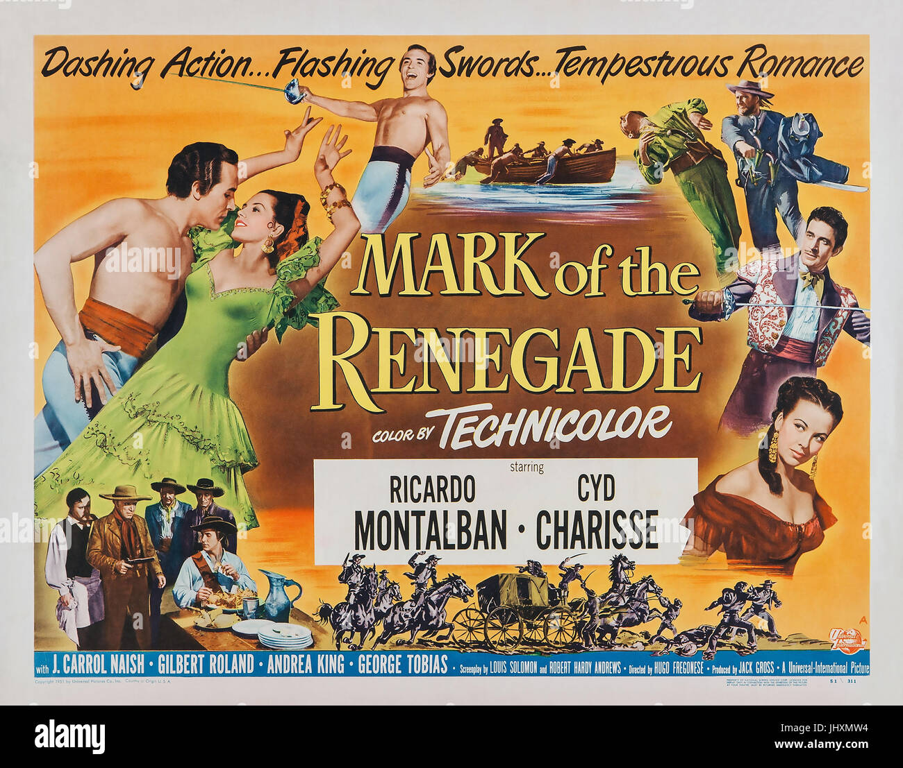 1951 movie poster hi-res stock photography and images - Alamy