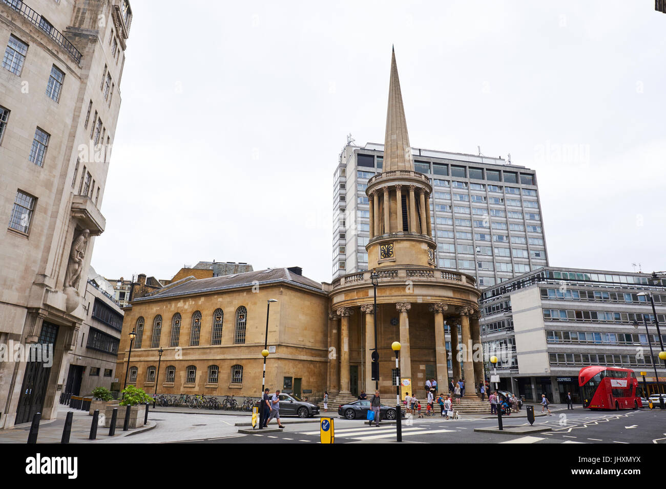 All souls church marylebone hi-res stock photography and images - Alamy