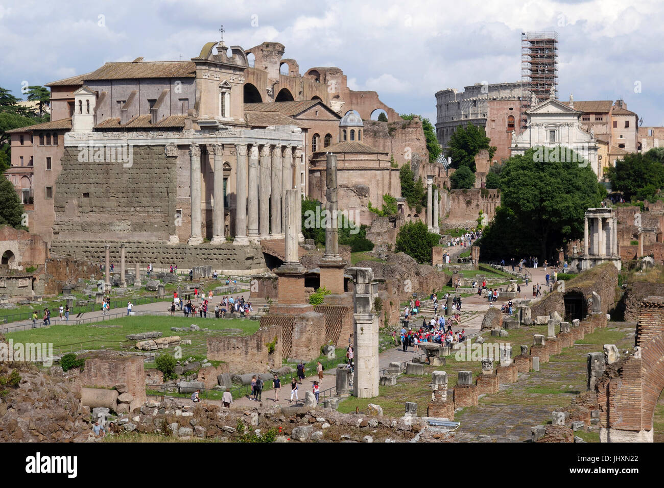 Temple Of Caesar High Resolution Stock Photography and Images - Alamy
