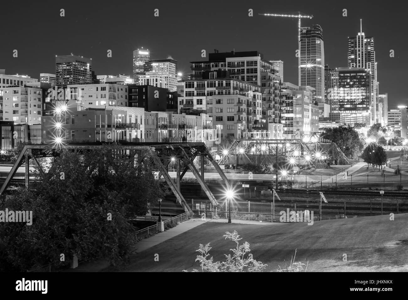 Denver colorado Black and White Stock Photos & Images - Alamy