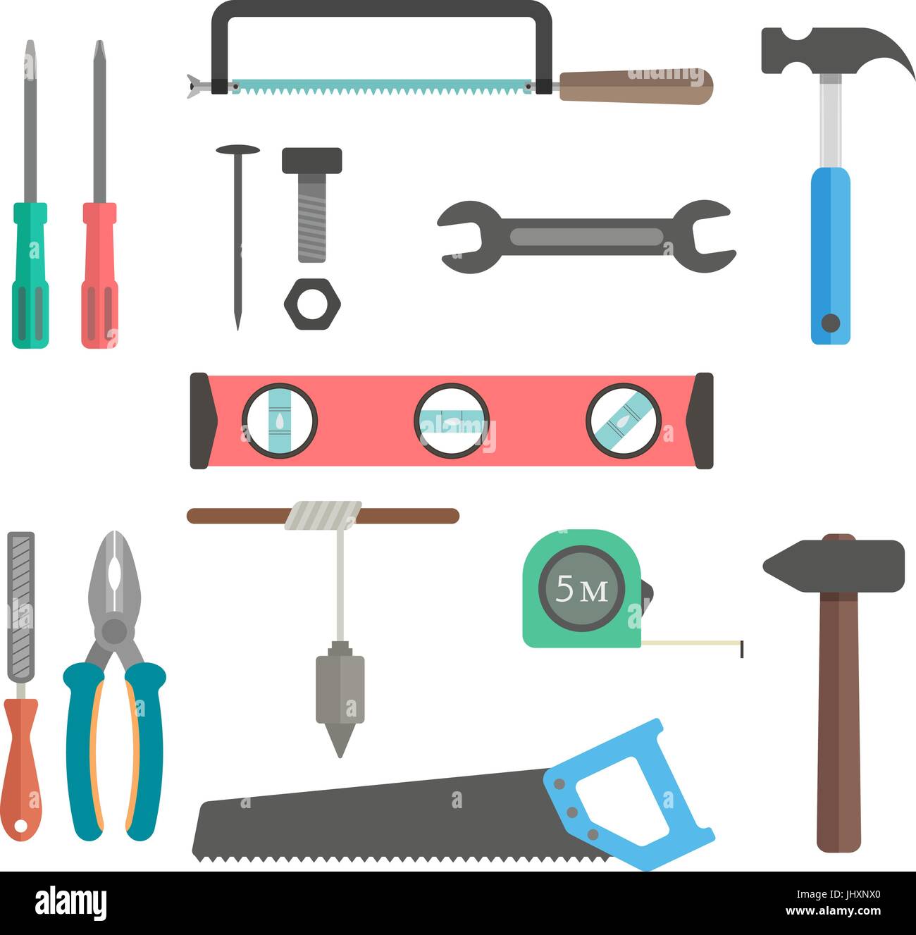 Set plumber equipment on Stock Vector Images - Alamy