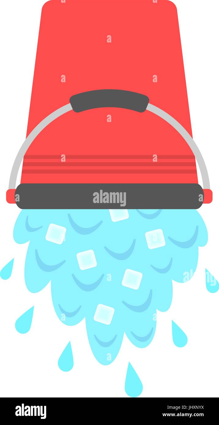 Pouring ice cubes Stock Vector Images - Alamy