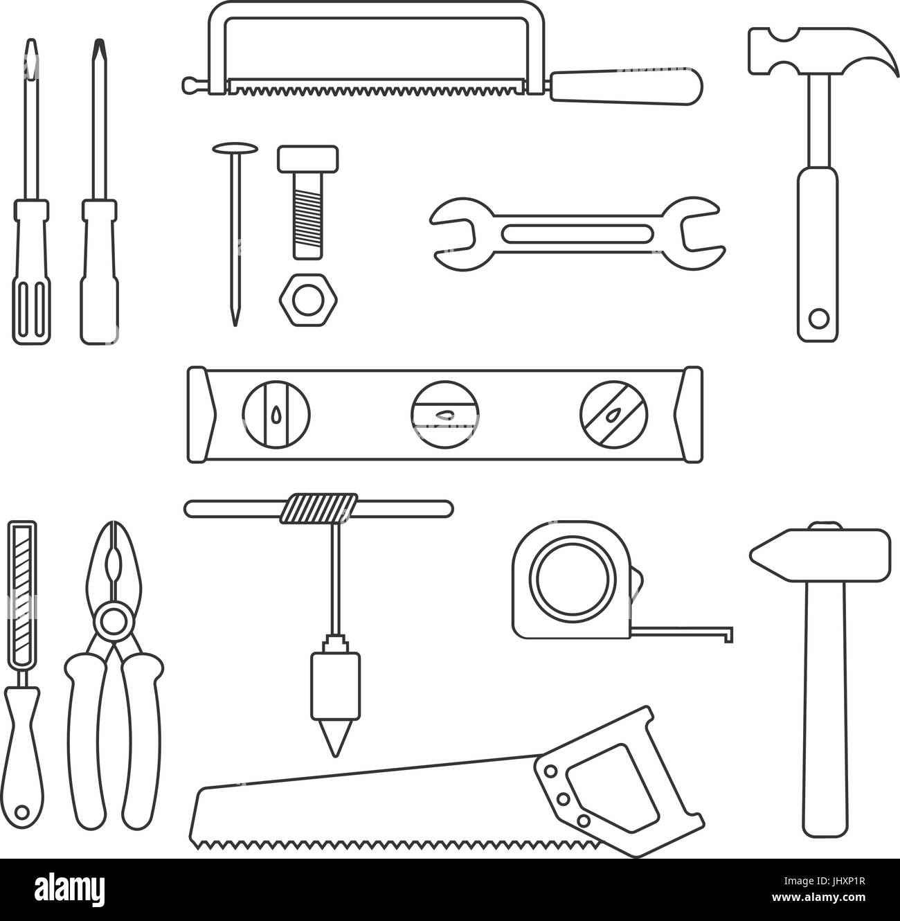 Pliers Stock Vector Images - Alamy