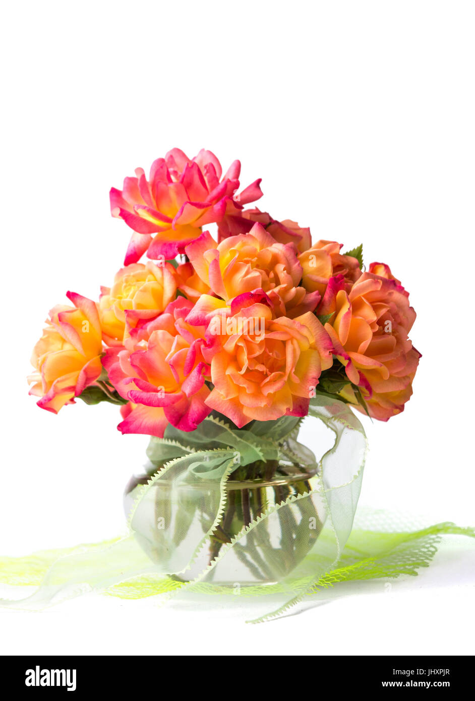 Floral bouquet yellow roses Cut Out Stock Images & Pictures - Alamy