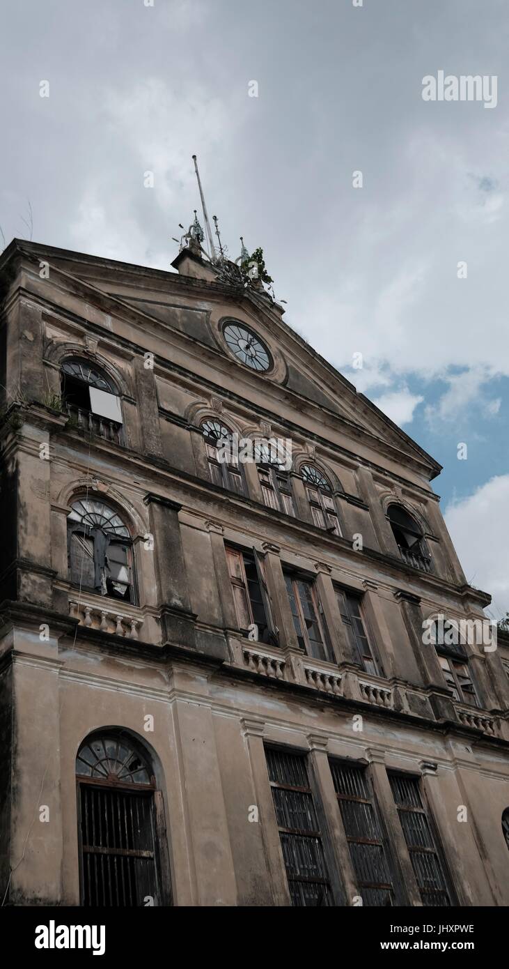 Abandoned Colonial Style Historical Old Customs House / Bang Rak Old ...