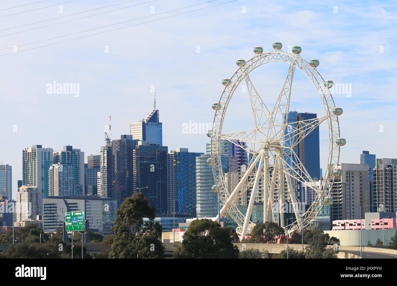 Melbourne downtown cityscape Australia Stock Photo - Alamy