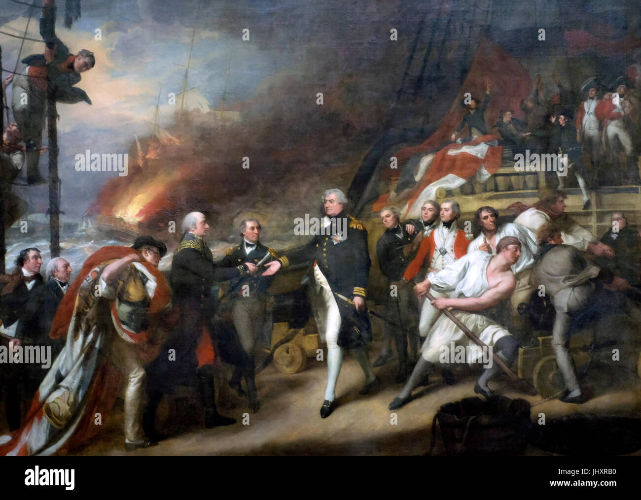 The Victory of Lord Duncan (The Surrender of the Dutch Admiral De ...