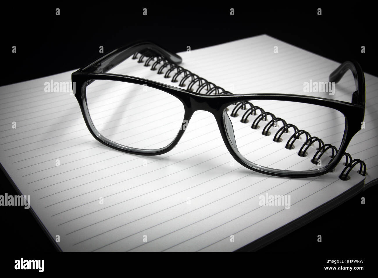 Glasses on black background hi-res stock photography and images - Alamy