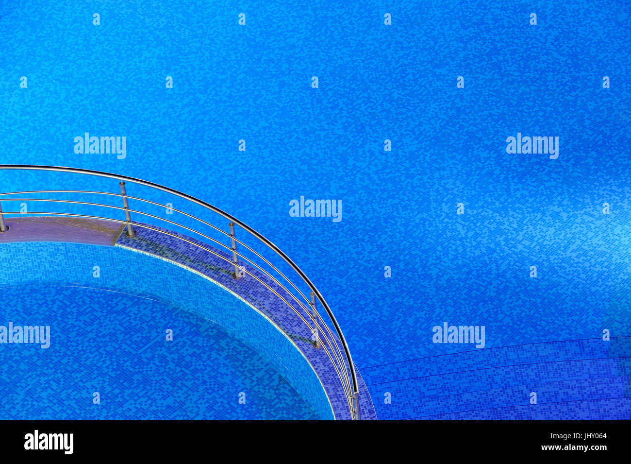 Beautiful view of swimming pool of luxury hotel in night vision Stock ...