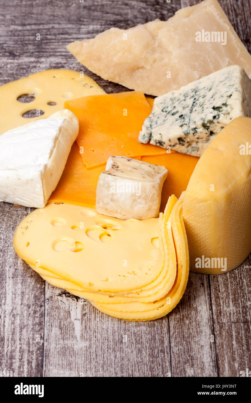Different type of cheese hi-res stock photography and images - Alamy