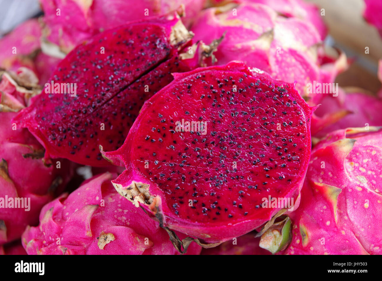 Tropical fruit Pitaya(Dragon Fruit), Philippines Stock Photo - Alamy