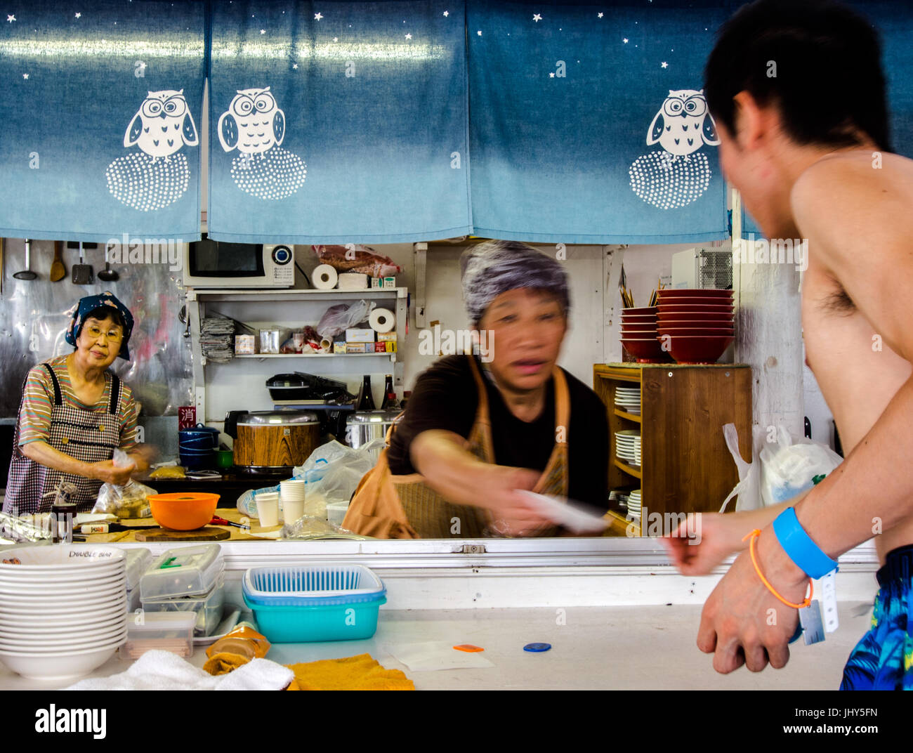 Kitchen stall hi-res stock photography and images - Alamy