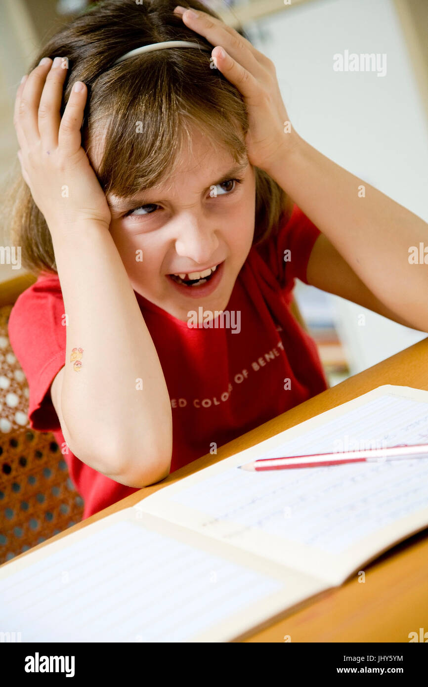 Schularbeiten hi-res stock photography and images - Alamy