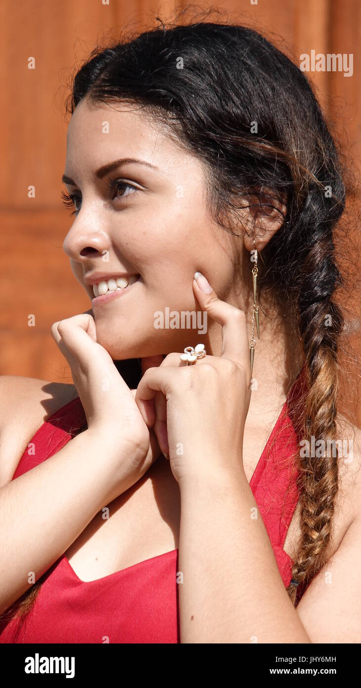 Happy Hispanic Person Stock Photo - Alamy