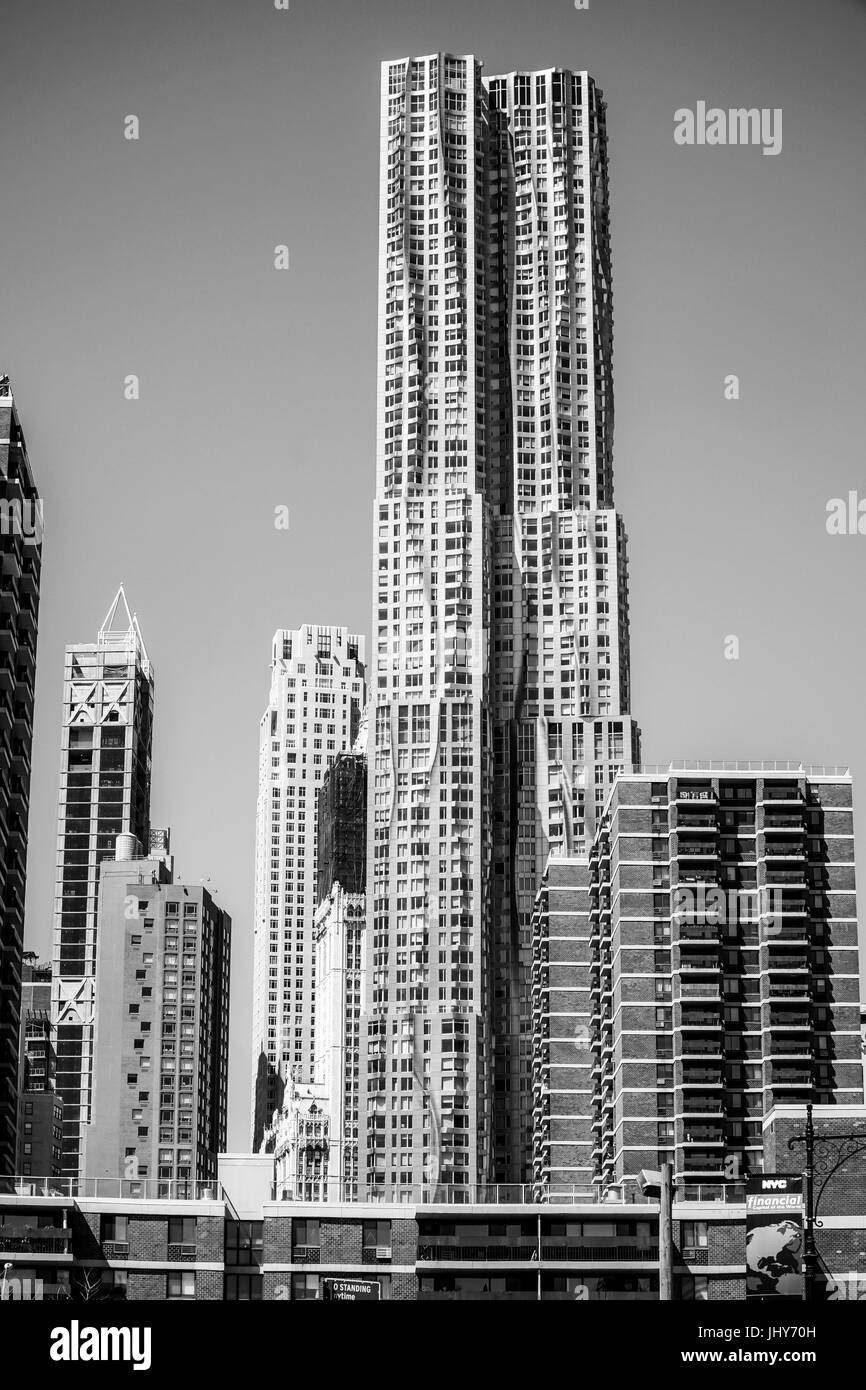 Beautiful architecture - The Gehry Building in Manhattan - MANHATTAN ...