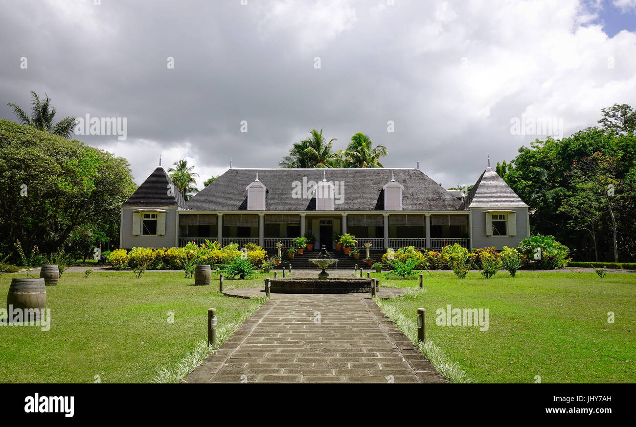 Colonial mansion mauritius hi-res stock photography and images - Alamy