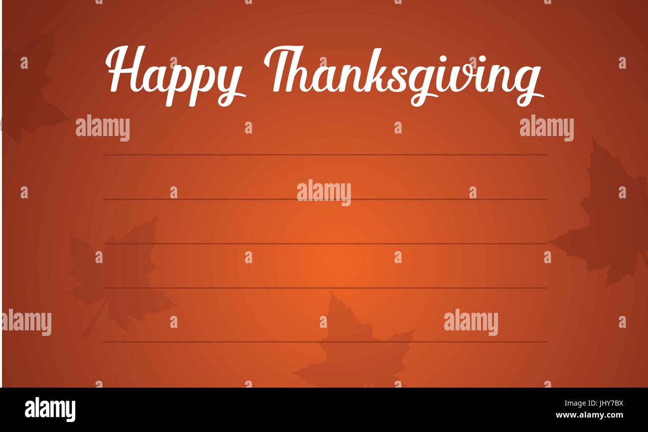 Background Thanksgiving day greeting card Stock Vector Image & Art - Alamy