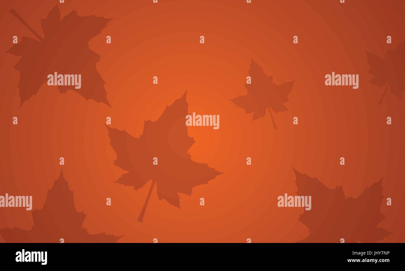 Fall autumn theme maple Stock Vector Images - Alamy