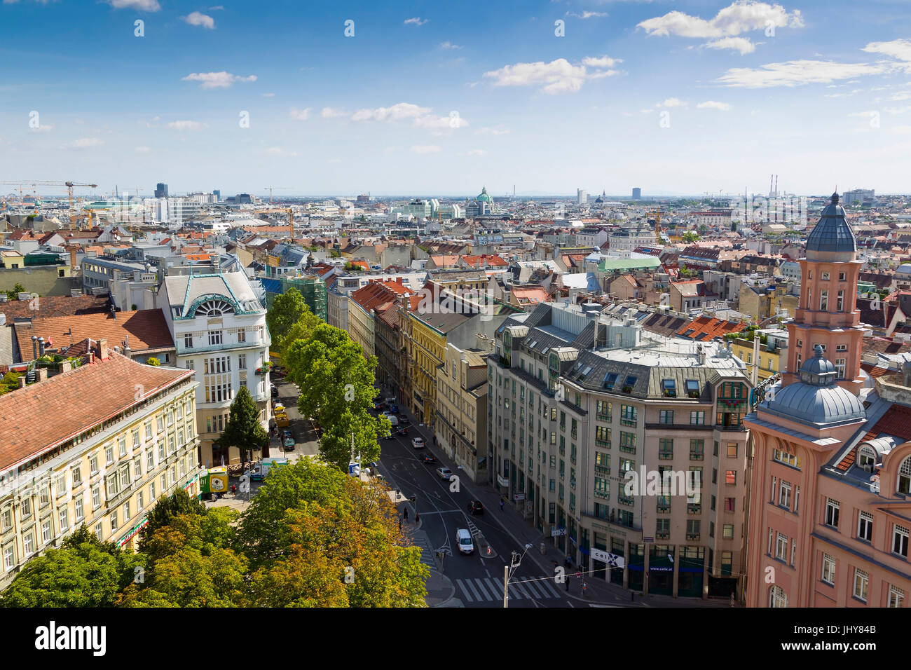 Roofscape, Vienna, Austria - Roof of top, Vienna, Austria ...