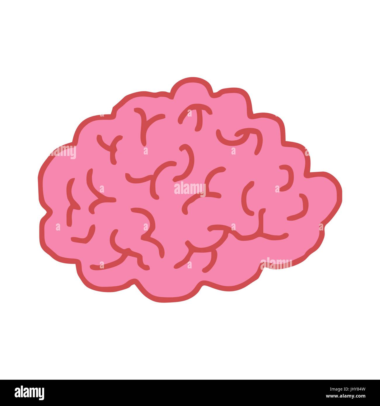Human brain old study Cut Out Stock Images & Pictures - Alamy