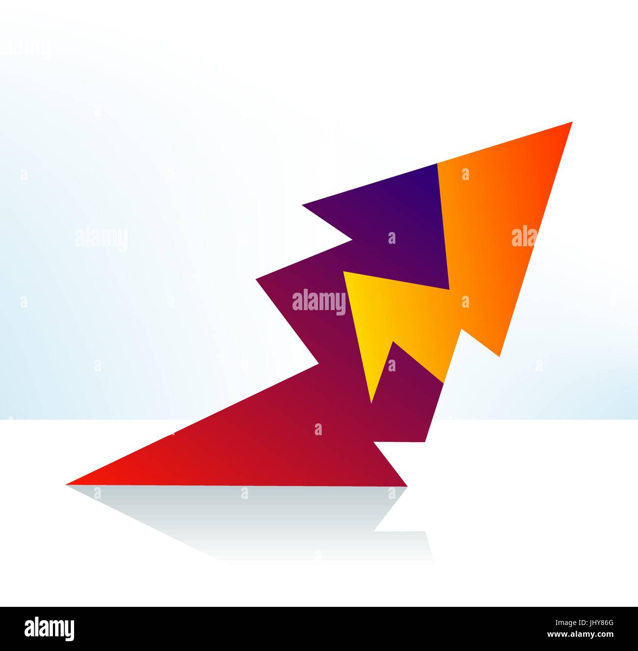 Lightning arrow Stock Vector Images - Alamy