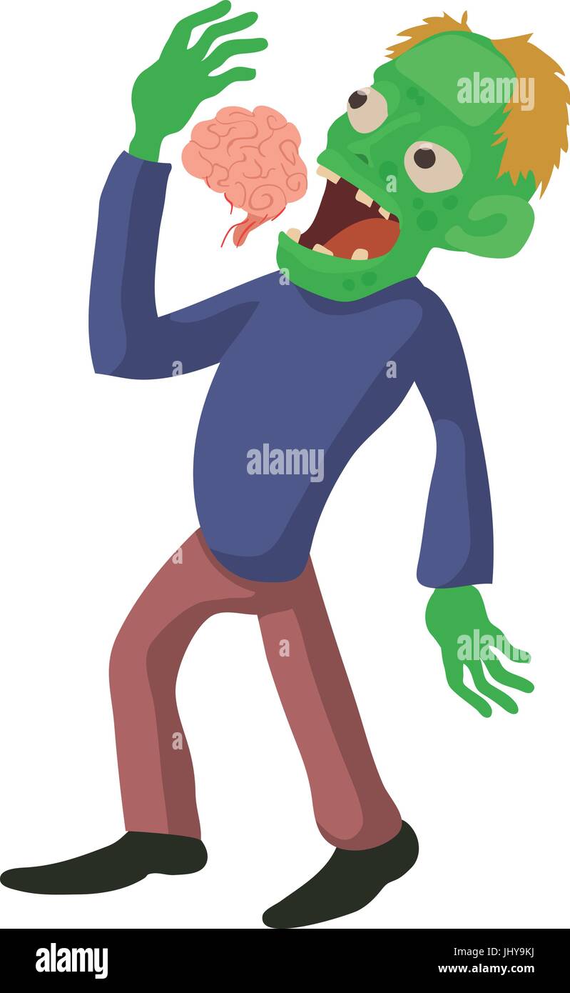 Zombie eating Stock Vector Images - Alamy