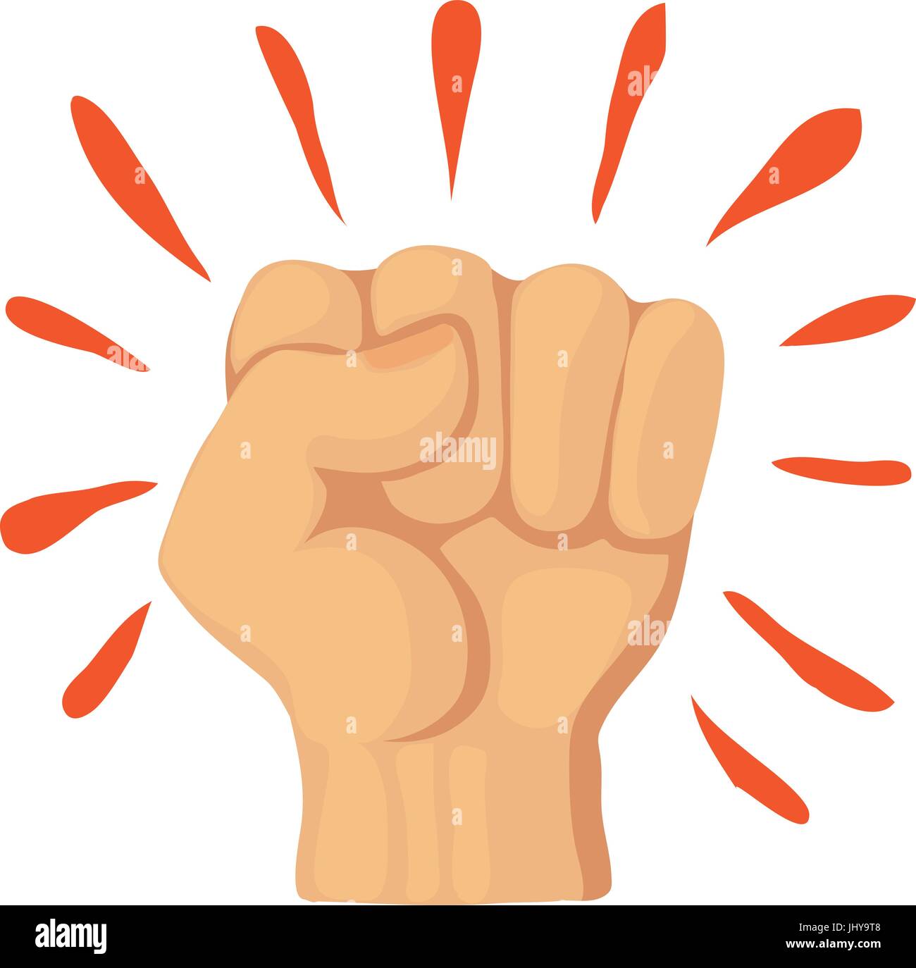 Riot icon, cartoon style Stock Vector Image & Art - Alamy