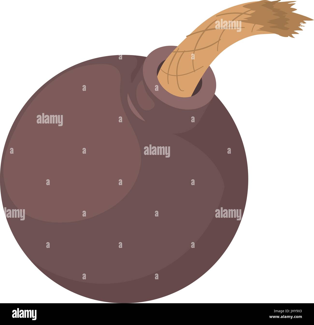Bomb icon, cartoon style Stock Vector Image & Art - Alamy