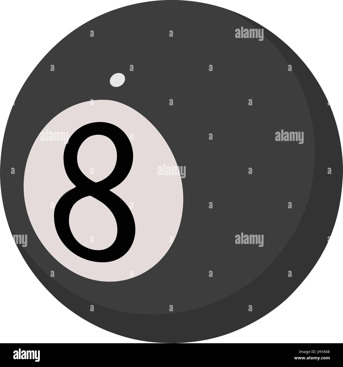 Ball for billiards icon, cartoon style Stock Vector Image & Art - Alamy