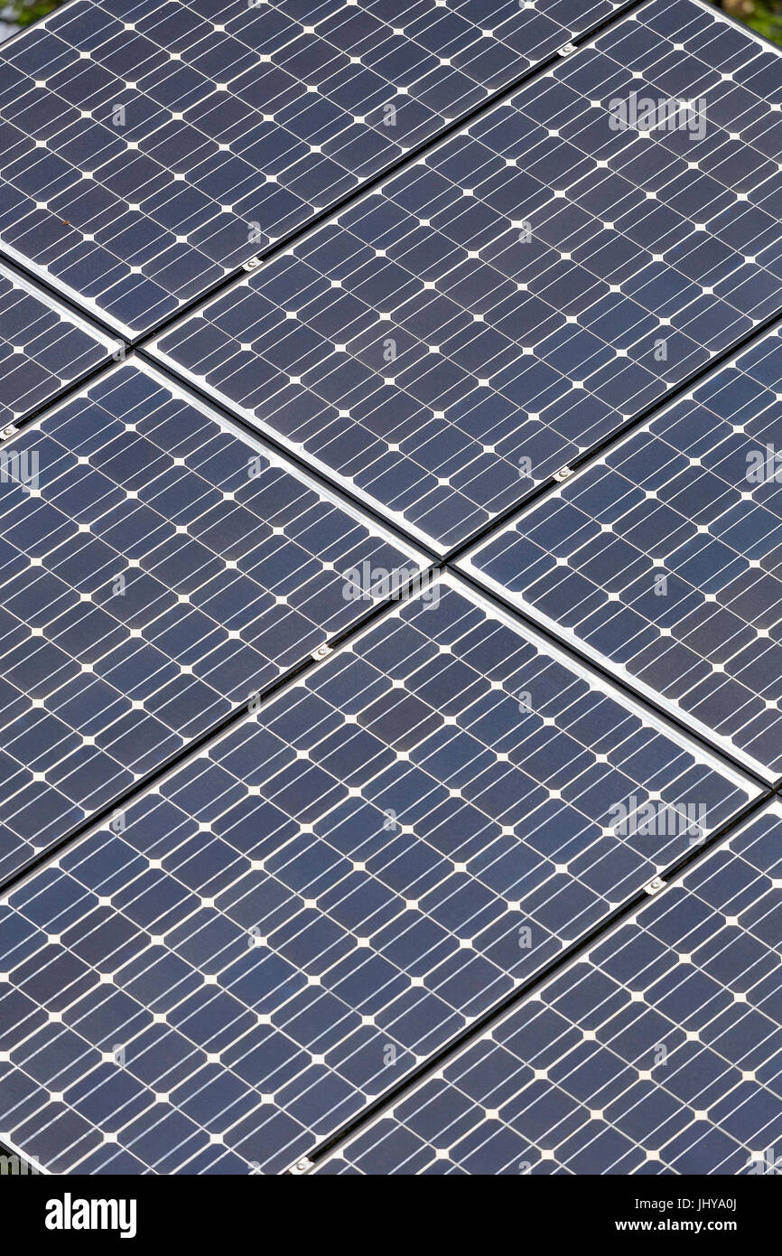 Solar module - Solar panel, Solarmodul - Solar panel Stock Photo - Alamy