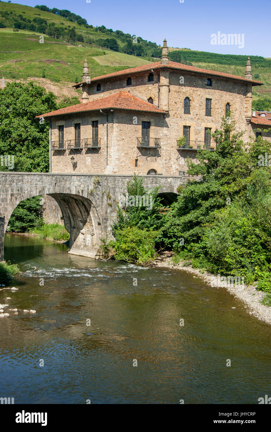 Basque tower house hi-res stock photography and images - Alamy