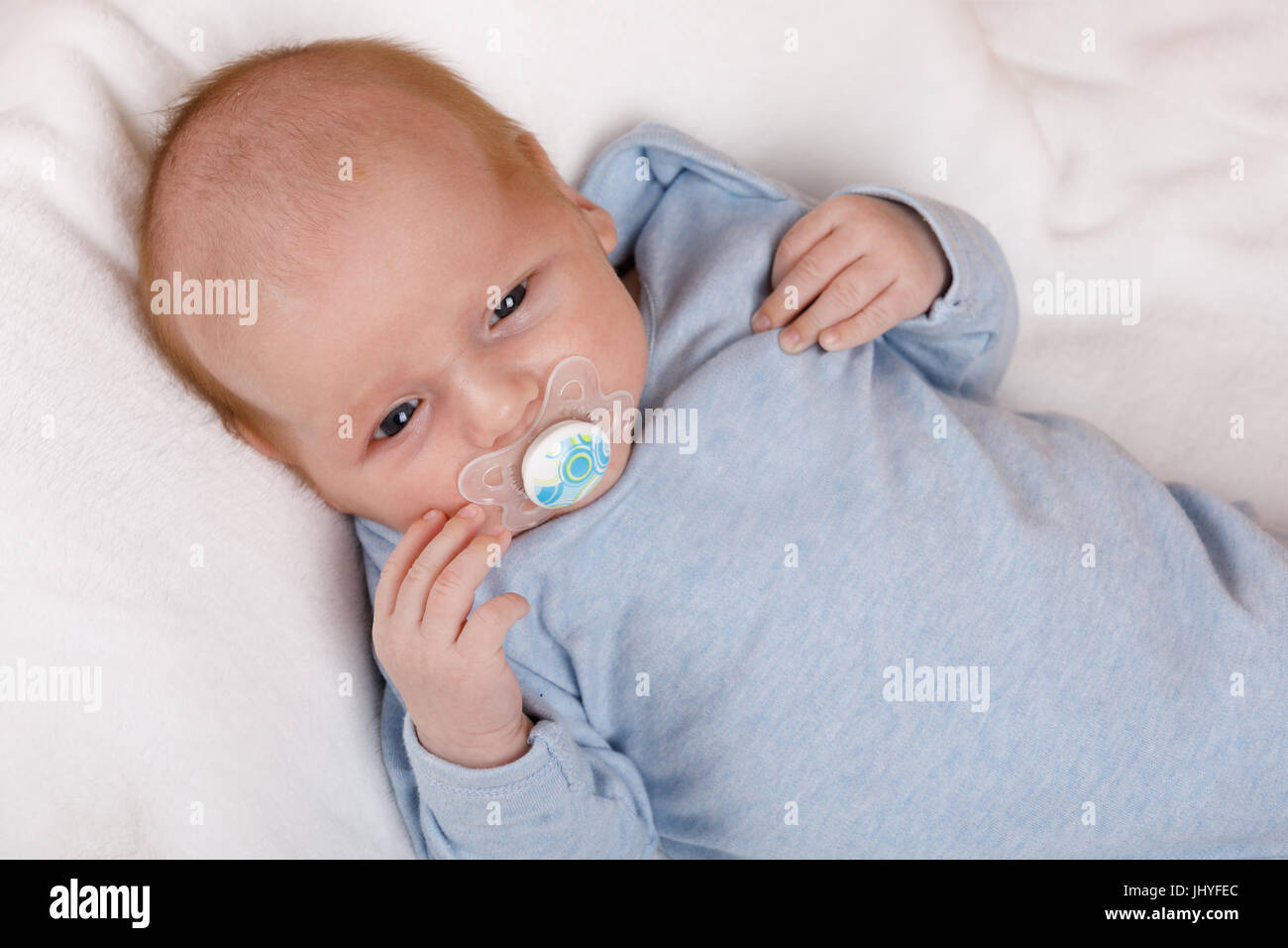 loking newborn baby - the first month of the new life Stock Photo - Alamy
