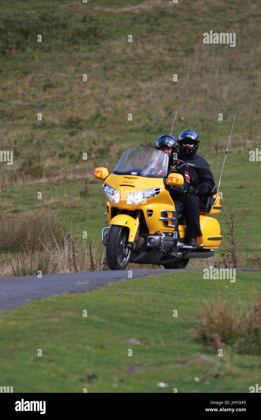 Honda Goldwing owners club ride out to North Yorkshire Moors Railway ...