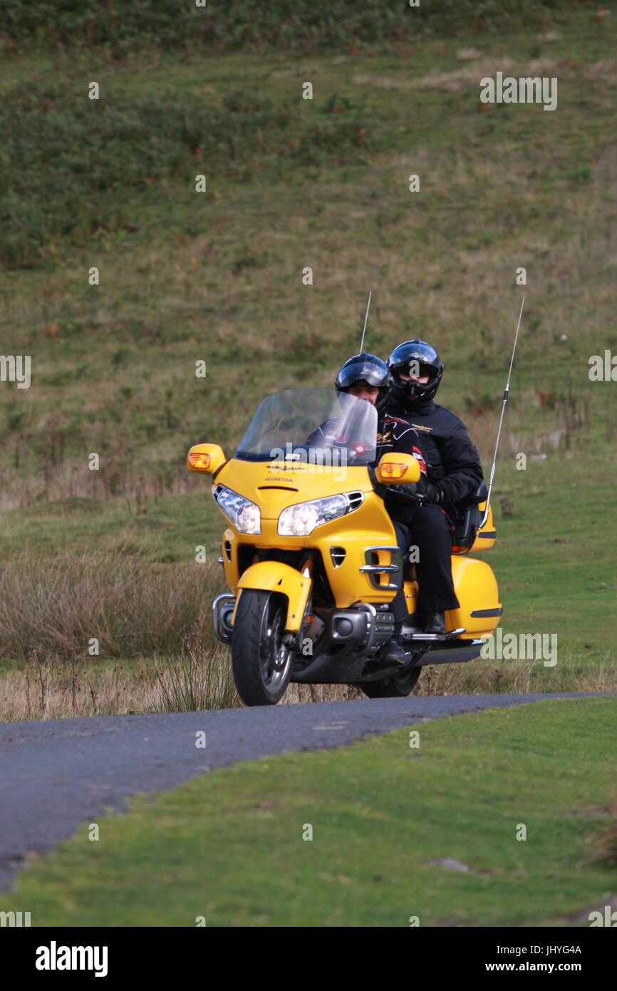 Honda Goldwing owners club ride out to North Yorkshire Moors Railway ...