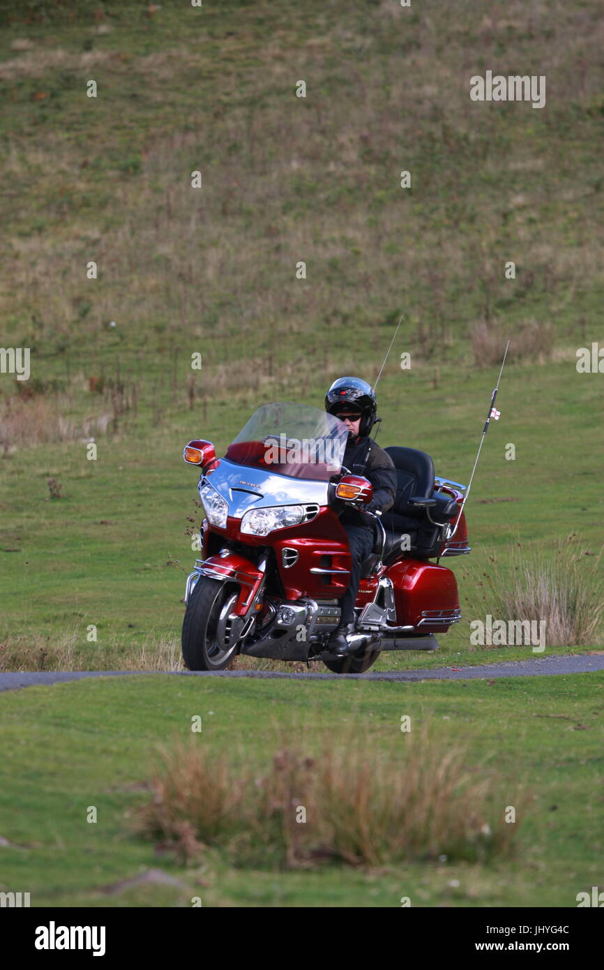 Honda Goldwing owners club ride out to North Yorkshire Moors Railway ...