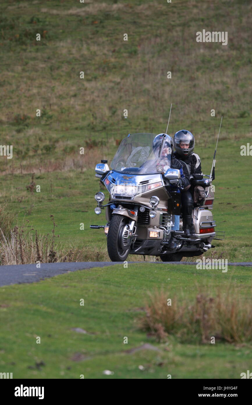 Honda Goldwing owners club ride out to North Yorkshire Moors Railway ...